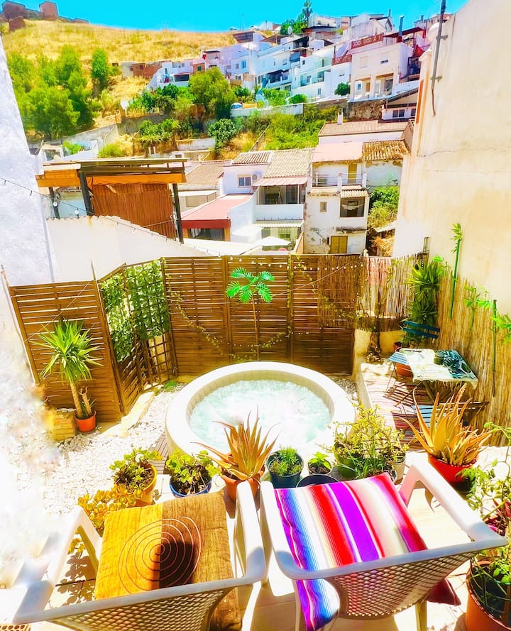 Castle Hill House:relax With Jacuzzi Castle View - Álora