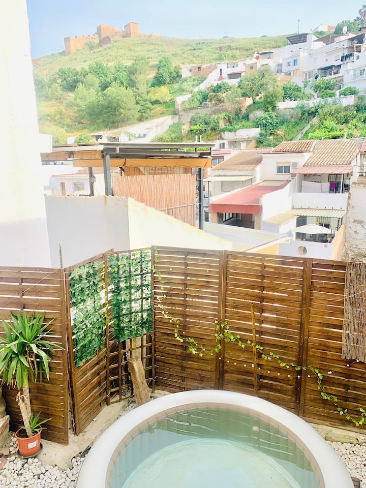 Castle Hill House:relax With Jacuzzi Castle View - Álora
