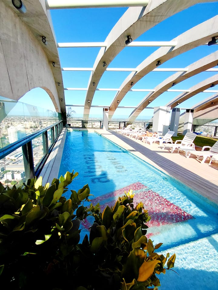 Altopaztower Premium 2-bedroom Bestview&amenities - Córdoba