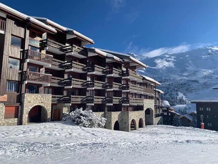 Mottaret Ski Aux Pieds Exposé Sud Sur Piste ! - Méribel