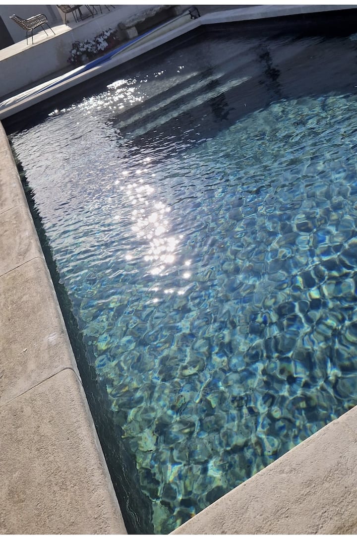 Villa Climatisée Sans Vis à Vis Piscine Jardin - Beaucaire