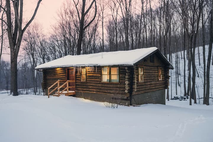 Naples Cabin W/ Deck & Stream Views - Naples, NY