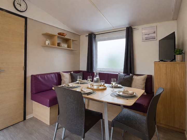 Mobilhome 6 Pers, Terrasse Animaux Linge Piscine - France