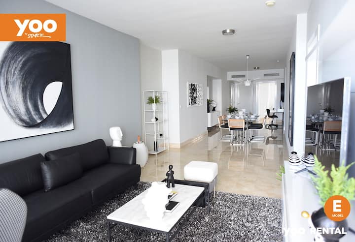 38e Apto En Yoo Con Vista Al Mar De Dos Recámaras - Panama City