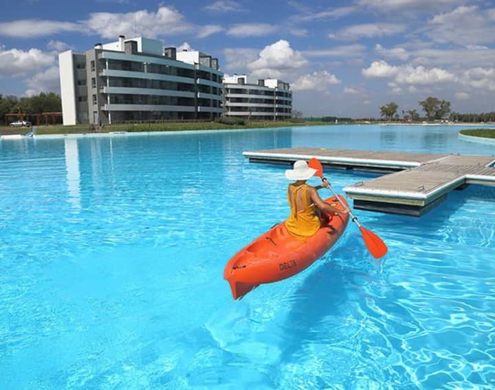 Lagoon Pilar Departamento Playa Y Laguna Cristal. - Villa Rosa