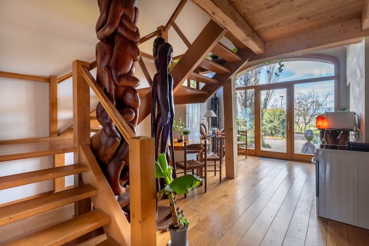 Grande Maison 4 Chambres Avec Jardin & œUvre D’art - Archamps