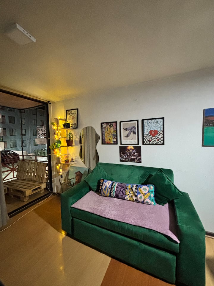 Cómodo Depa En Barón | Mirador Con Vista Al Mar - Valparaíso