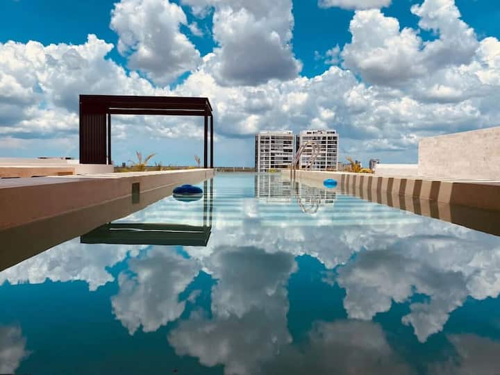 Piscina Infinita Y Lujo Al Norte De Mérida. City32 - Yucatan, Mexico