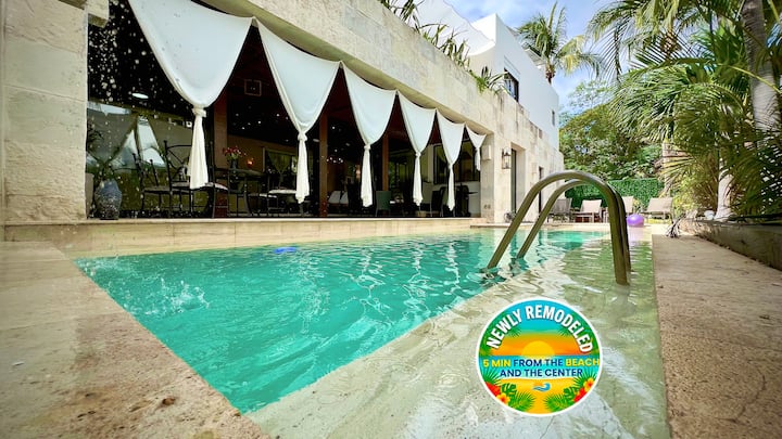 Villa Diana Playacar, 7br Oasis W/ Private Pool - Playa del Carmen