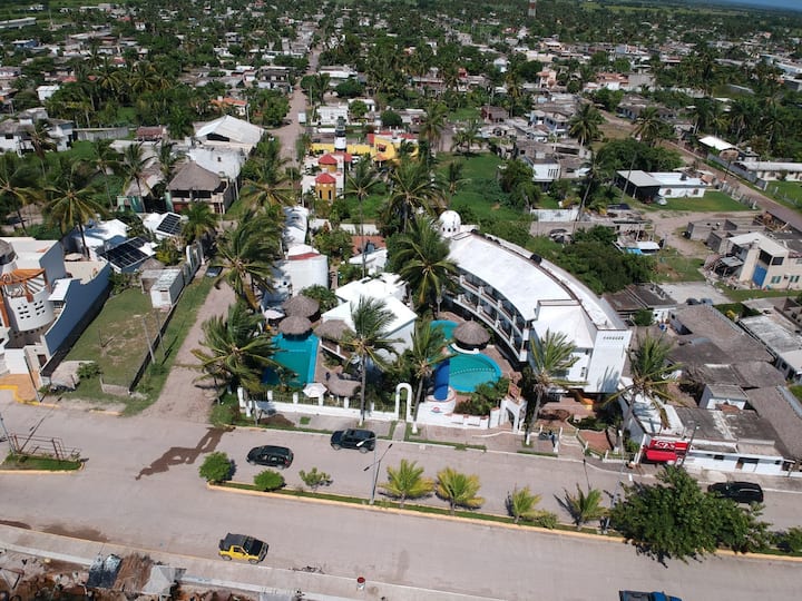 Villa Con Cocina Y Alberca En Hotel María Fernanda - Durango