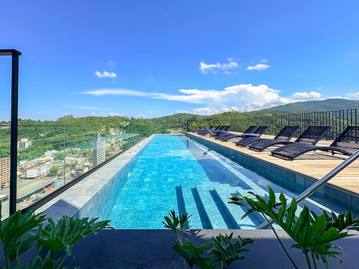 Loft Novo Em Prédio Moderno C/ Piscina 2p Vaga - Blumenau