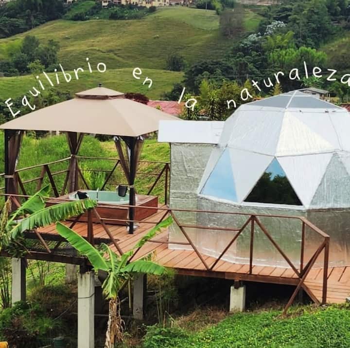 Domo Rodeado De Naturaleza Con Desayuno Incluido - Filandia