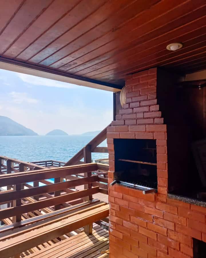 Flat / Sítio à Beira Do Cais Amplo E Completo - Mangaratiba