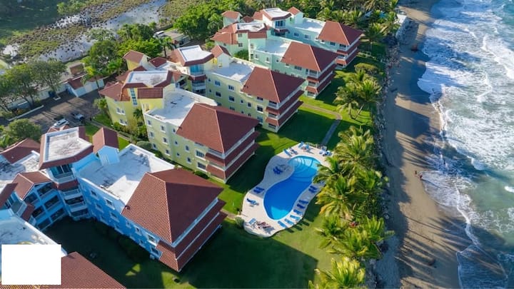 Oceanfront 2-bedroom In Serene Cabarete A/c & Pool - Cabarete