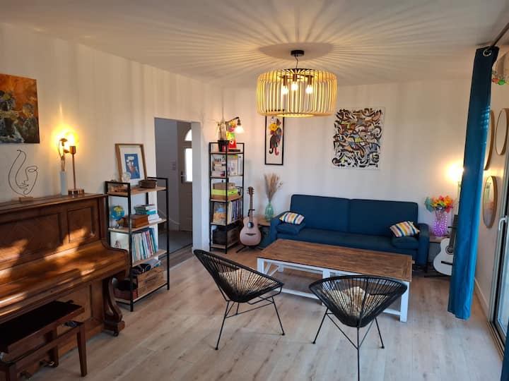 Grande Maison Lumineuse Avec Jardin Proche Tram - 勒芒