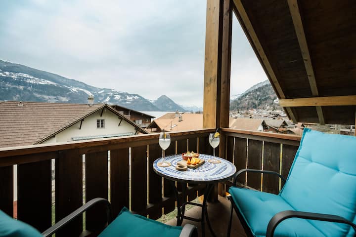 Lake View Studio | Ruhe & Natur | Nähe Interlaken - Kiental BE