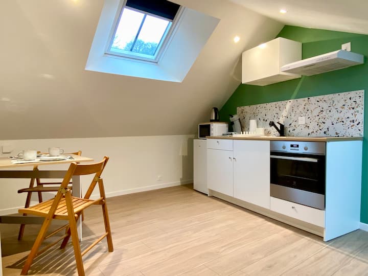 Charmant Studio Neuf Sous Les Toits - Montbazon