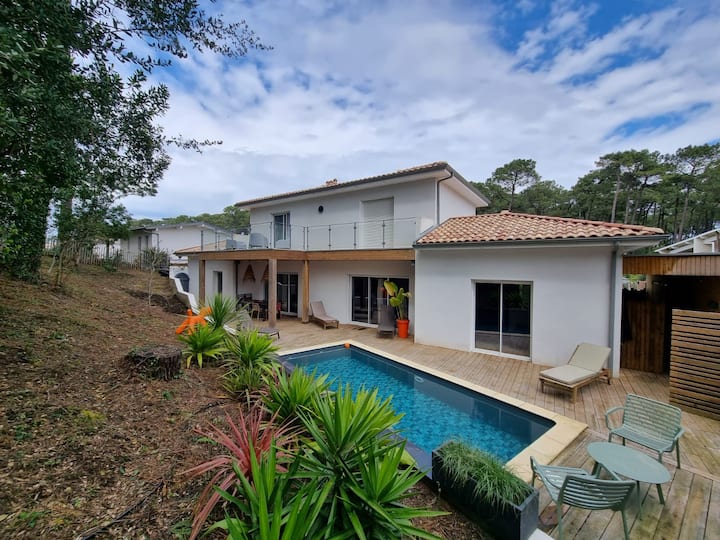 Grande Villa Avec Piscine-idéale Familles & Amis - Hossegor