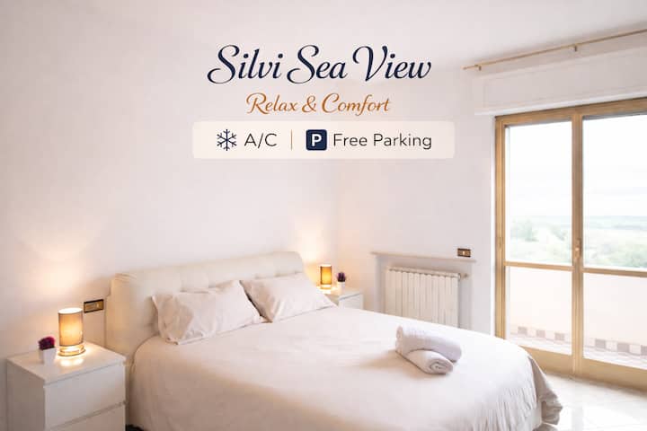 Vista Mare Silvi • 5 Ospiti • Relax & Comfort- A/c - Silvi