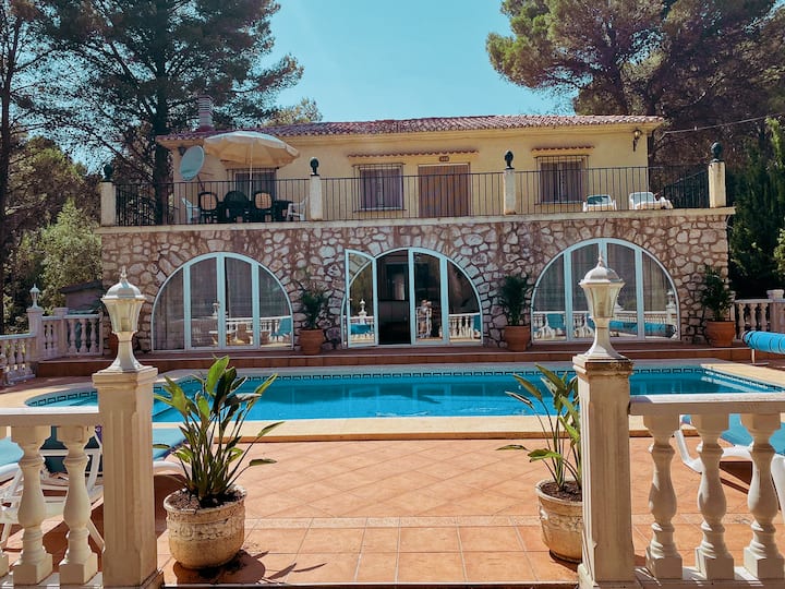 Chalet Con Piscina Entre Pinos - Safari Aitana