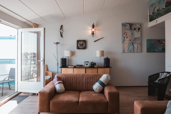 Piratenwohnung Meeuwennest, Bis 6 Pers., Am Strand - Julianadorp