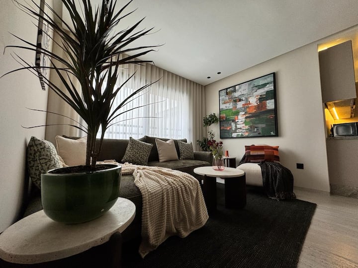 Studio Cosy Riviera • 1 Min Tram • Proche Cfc - Casablanca, Maroc
