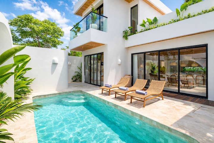 2br Villa - Rooftop Heated Jacuzzi & Sauna Bingin - Australie