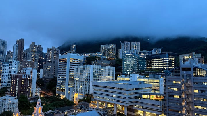 Close To Hku Sea A Mountain View Rare Complete Set - 香港