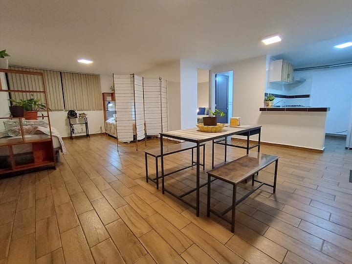 Dpto. Hasta Para 4 Personas. Parking Y Seguridad. - Mexico City