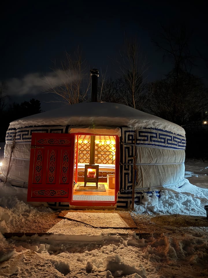 Cariad Bach Yurt - ハンプトン, NY