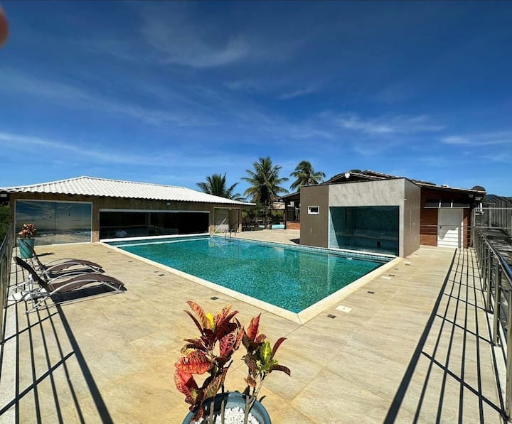 Sitio Paraíso Do Campo/praia Meaipe 11casas-suítes - Guarapari