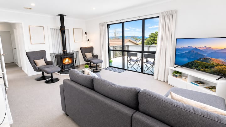 6bdr Work/family Haven Walk 2 Lake/shops/boatramp+ - Taupō