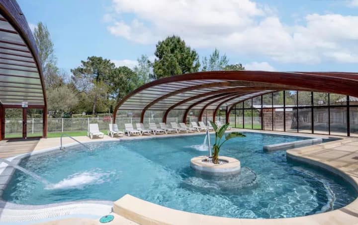 Mobilhome Au Camping 4 éToiles Homair (Verdon) - Royan