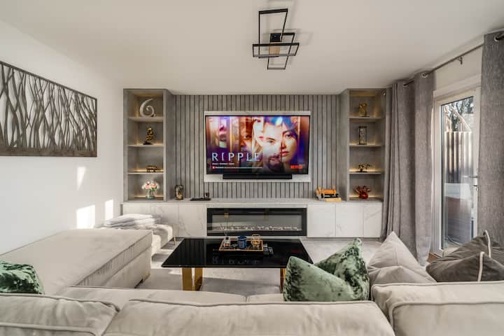 Stylish 3-bed Home With Free Parking & Ev Charger - St Albans, UK