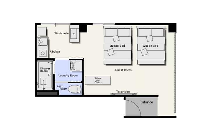 Matsue Central|renovated 2026|2q Beds · 4 Guests - 마쓰에시