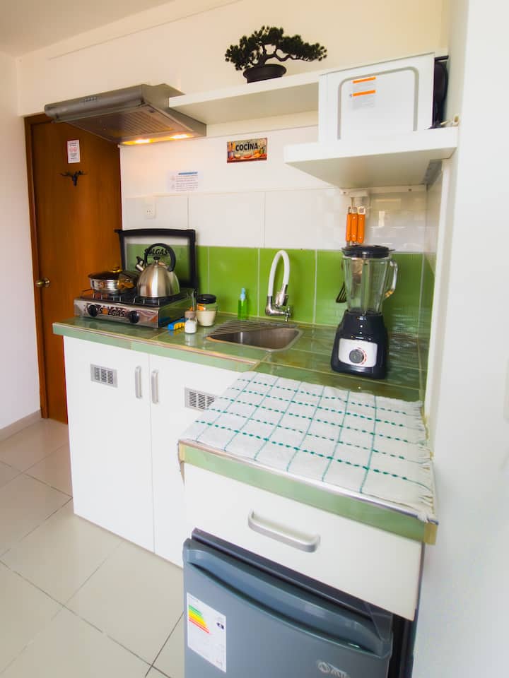 Acogedor Estudio Con Cocina Privada - Peru