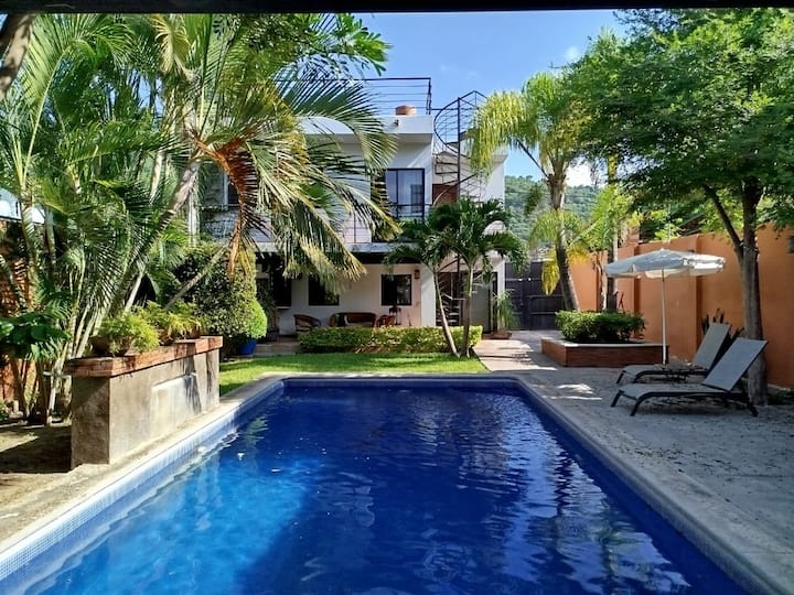 Apartamento A 10 Min Central Chapala Con Alberca - Jalisco