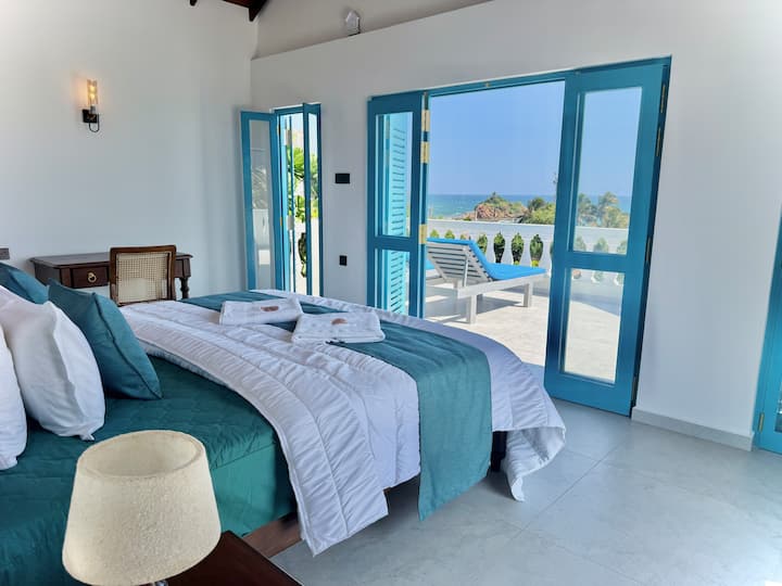 Top Floor Sea View Suite @ F&f Villa Mirissa - Mirissa