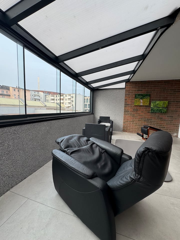 City-oase Mit Wintergarten | 2 Geh-minuten Zum Hbf - Duisbourg