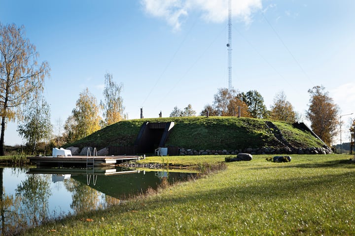 Medeina Bunker With Sauna - Litauen