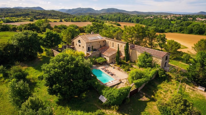 Retrouvailles Entre Amis - Mas 5* Privatif 15 Pers - Barjac