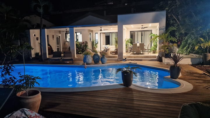 Villa Grande Piscine Proche A Pied Centre & Plage - Saint-Gilles, Réunion