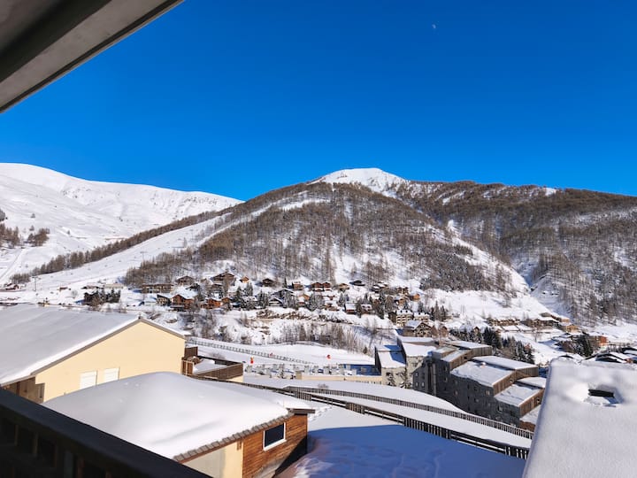 Confortable 3 Pièces/6 Couchages La Foux D'allos - Pra-Loup