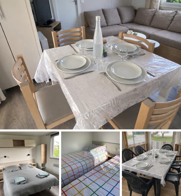 Le Angkor Lodge • 6 Pers • Camping 4 éToiles - La Palmyre