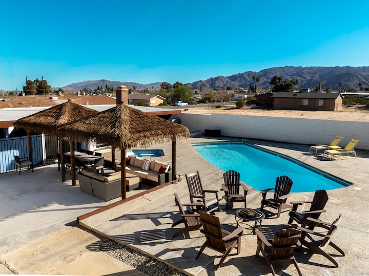 The Baileya - Spacious Desert Pool Oasis! - Joshua Tree National Park