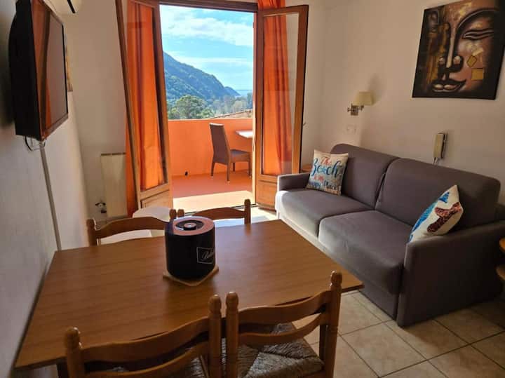 Appartement Porto-ota Vue Mer Et Montagne - Porto, France
