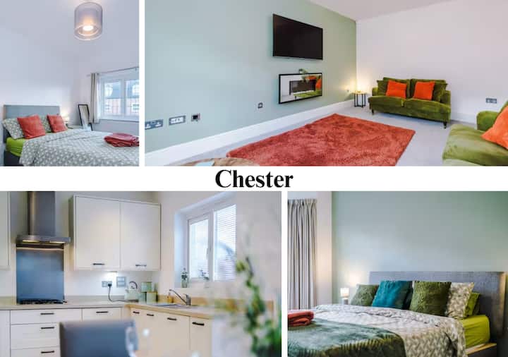 5br Contractors Stay | Sleeps 10 | Parking - Wrexham