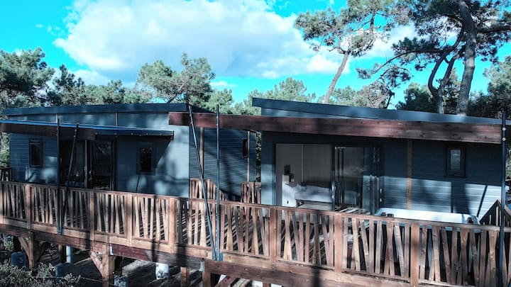 Chalet Vue Mer, Clim, 5 Ch, Sur Pilotis - Vendée