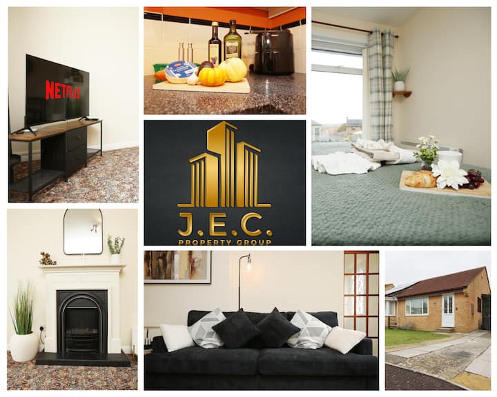 2 Bed Sleeps 4 - Private Parking - Bridgwater