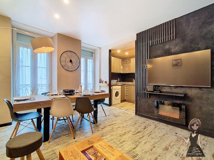 Le Pyrénéen Urbain, Charme Et Confort Pour 6 Pers. - Cauterets